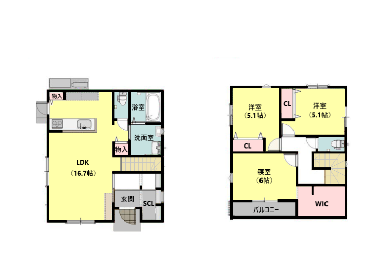 枚方市 田口1丁目 3LDK 新築戸建 | 西武不動産販売株式会社