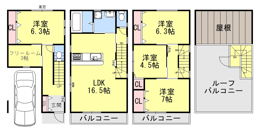 東大阪 岩田町1 4SLDK | 西武不動産販売株式会社