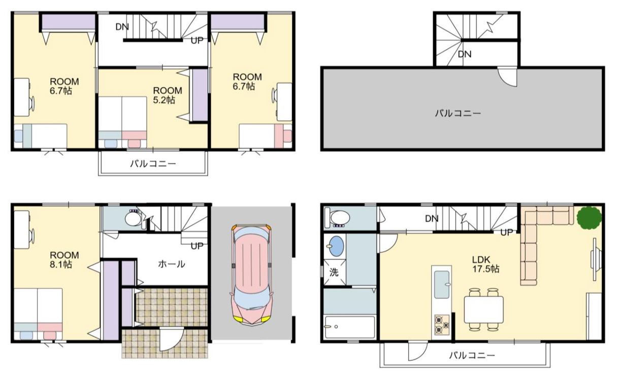 大東市 明美の里町 4LDK 新築戸建 | 西武不動産販売株式会社