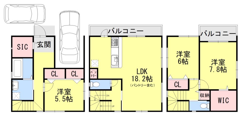 四條畷市 江瀬美町 3LDK 新築戸建 | 西武不動産販売株式会社