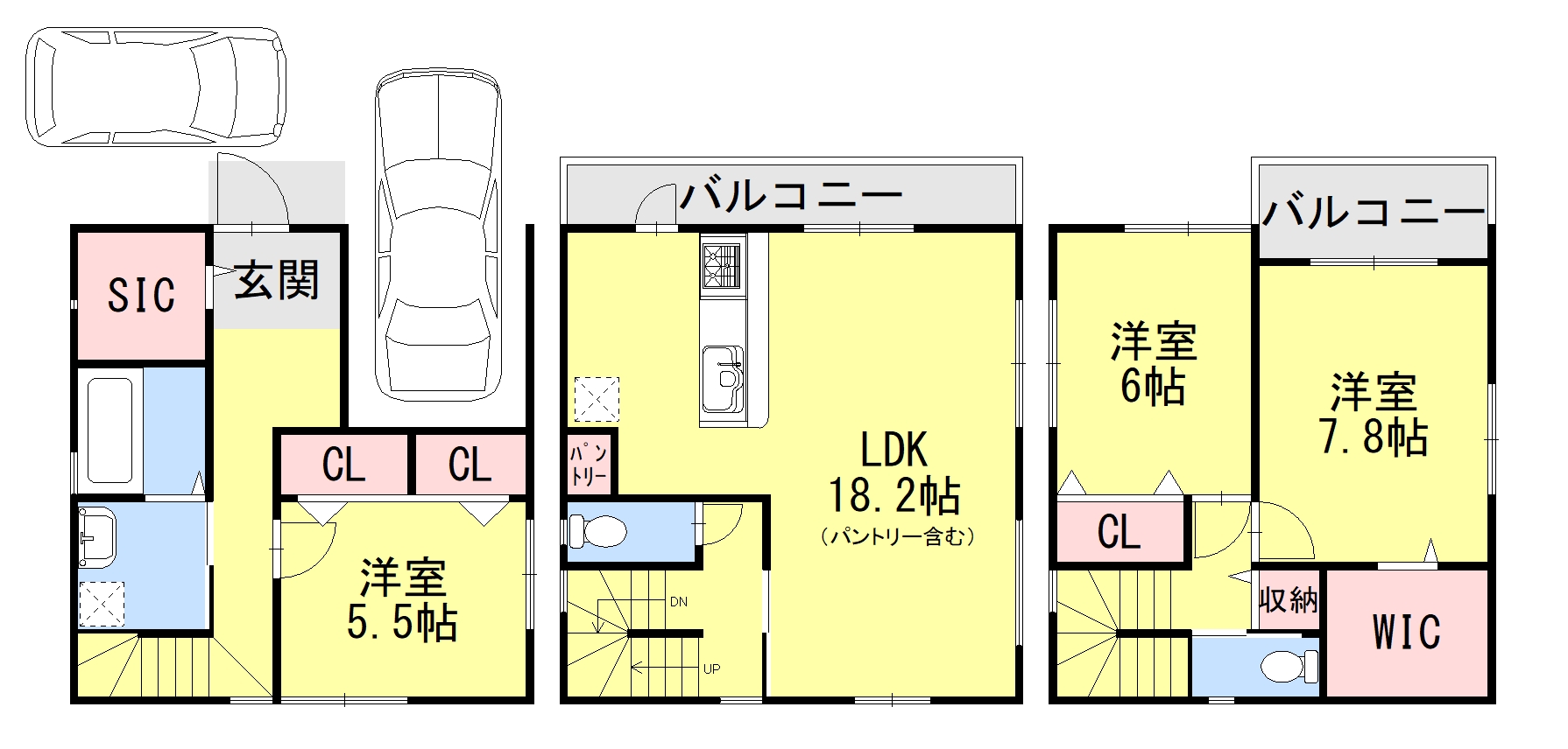 四條畷市 江瀬美町 3LDK 新築戸建 | 西武不動産販売株式会社